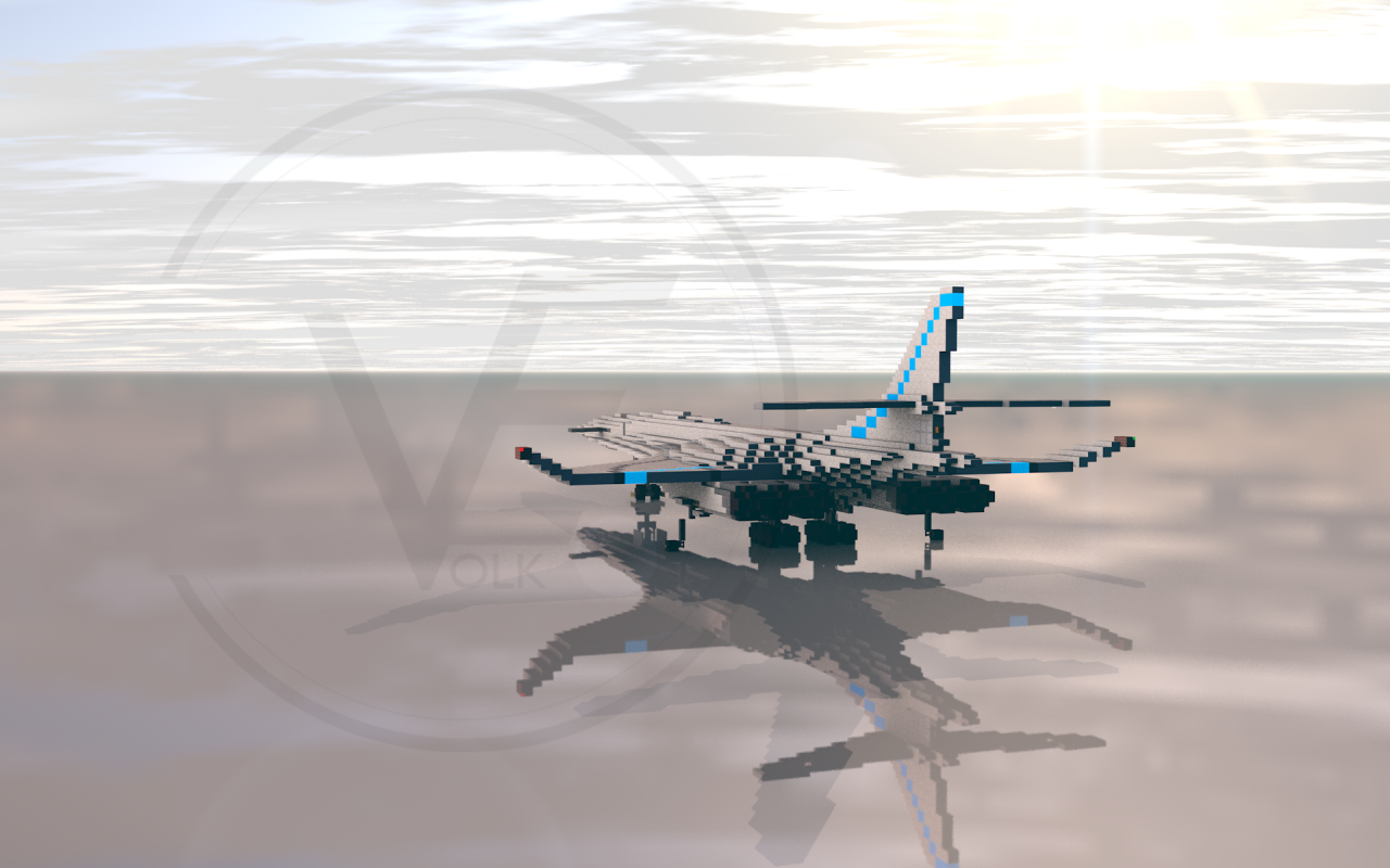Tupolev Tu-3000 White Haron | Concept Military Plane Minecraft Map
