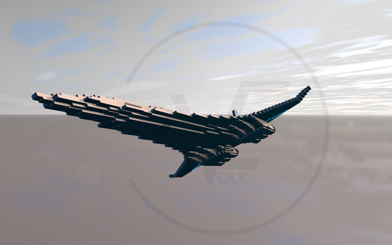 Tupolev Tu-3000 White Haron | Concept Military Plane Minecraft Map