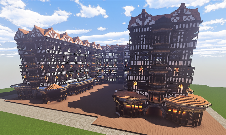 Tudor Artisan's Building Minecraft Map