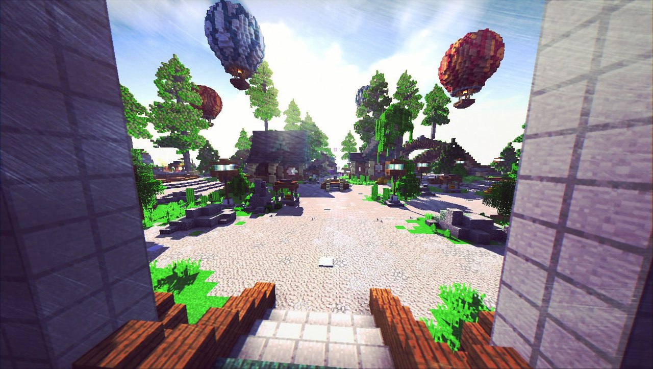 Survival Spawn for FireCloud Minecraft Map