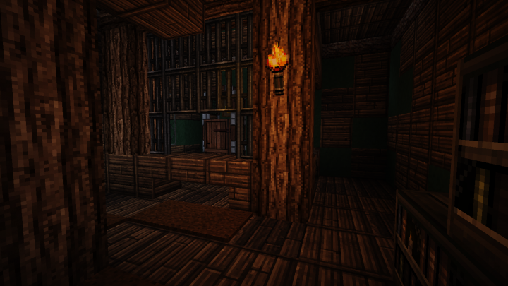 Wild Western General Store, Sheriff's and Church Minecraft Map