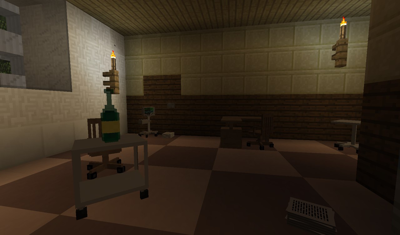 Dead city, zombie apocalypse Minecraft Map