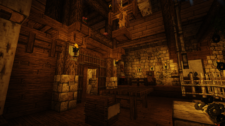 Skyrim's Inspired Dragonsreach Minecraft Map