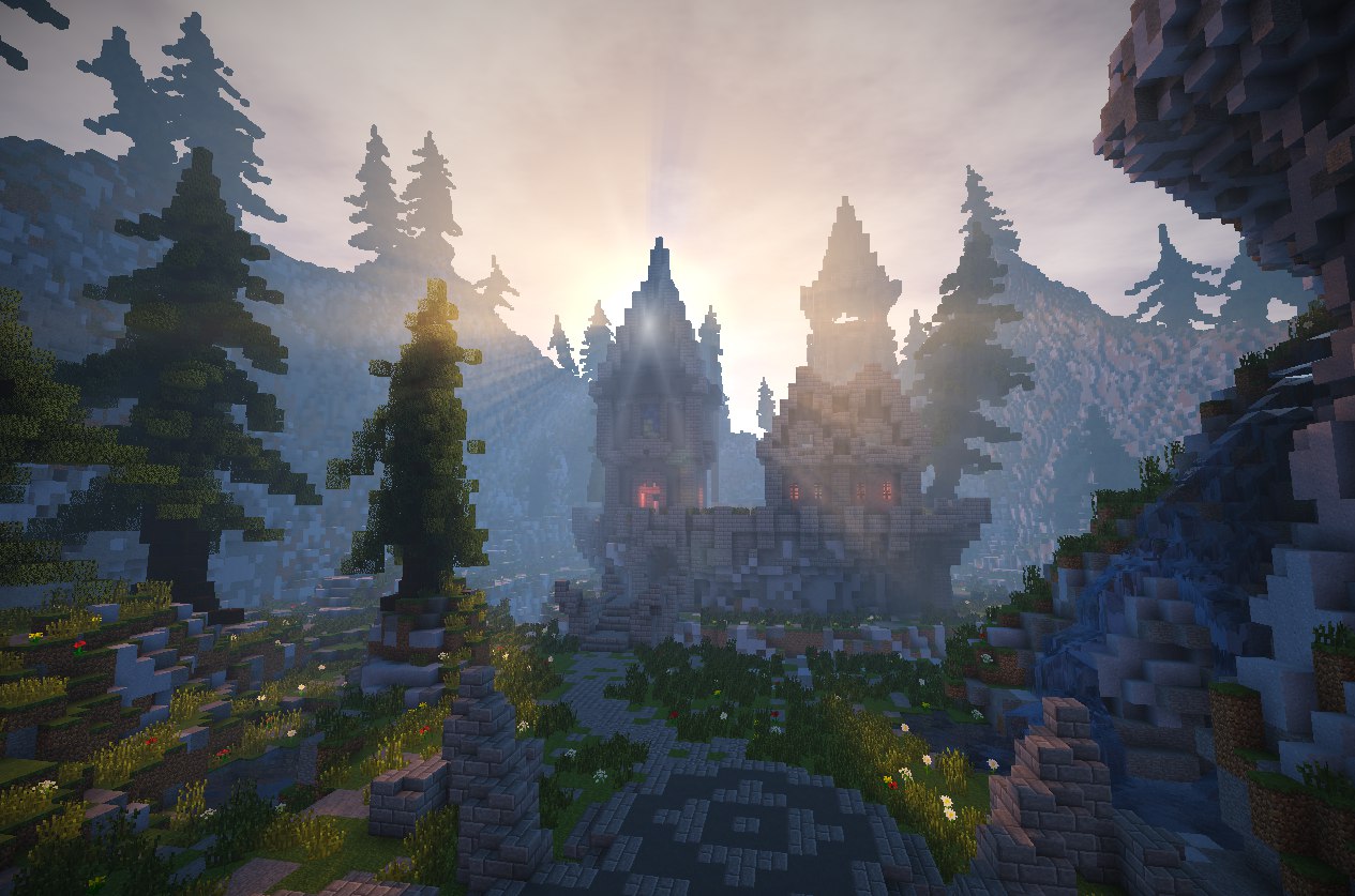Clan war, castle siege Minecraft Map