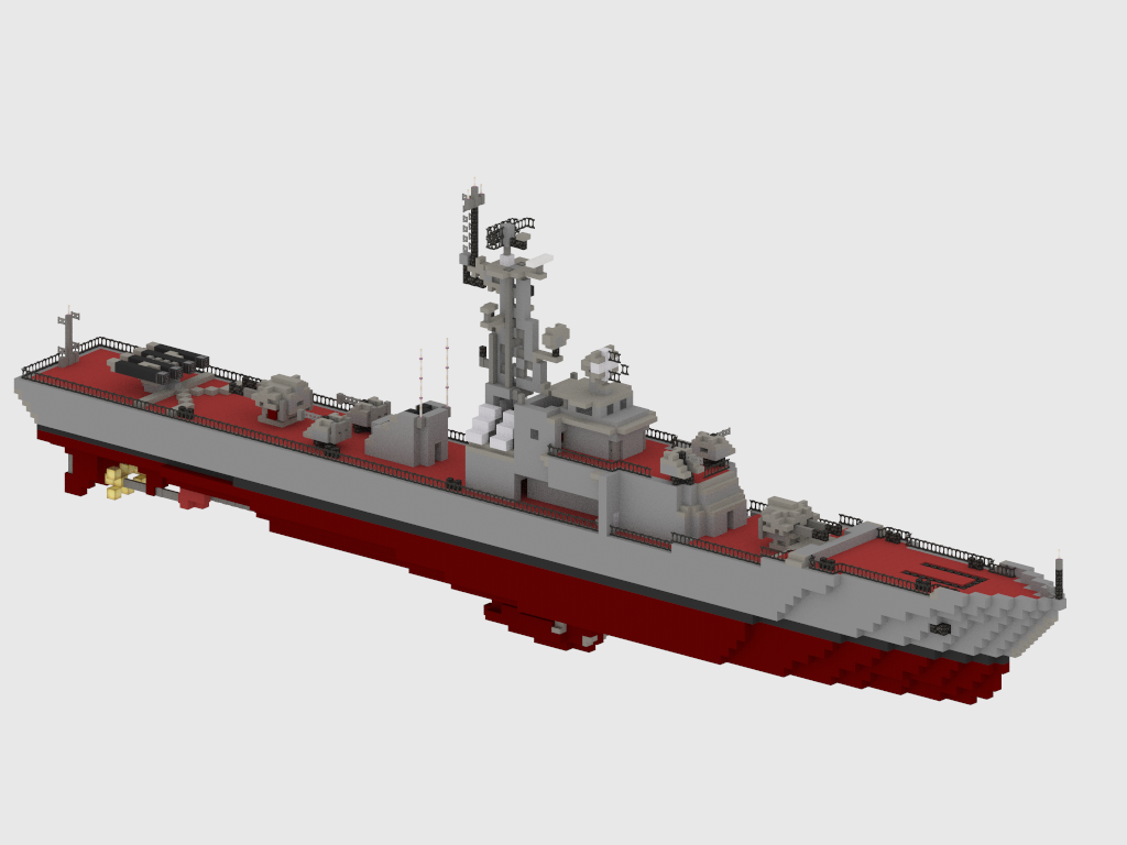 Storozhevoi Korabl (nato -Petya) (project 159) Minecraft Map