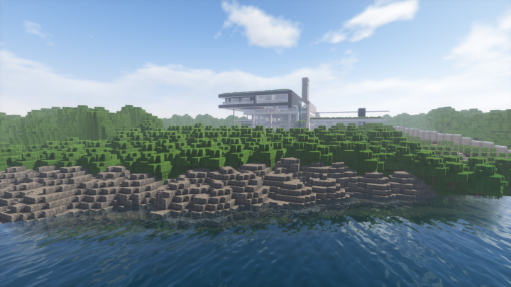 Modern Lake House (Finished! w/ Download) Minecraft Map