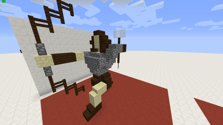 Archer Statue Minecraft Map