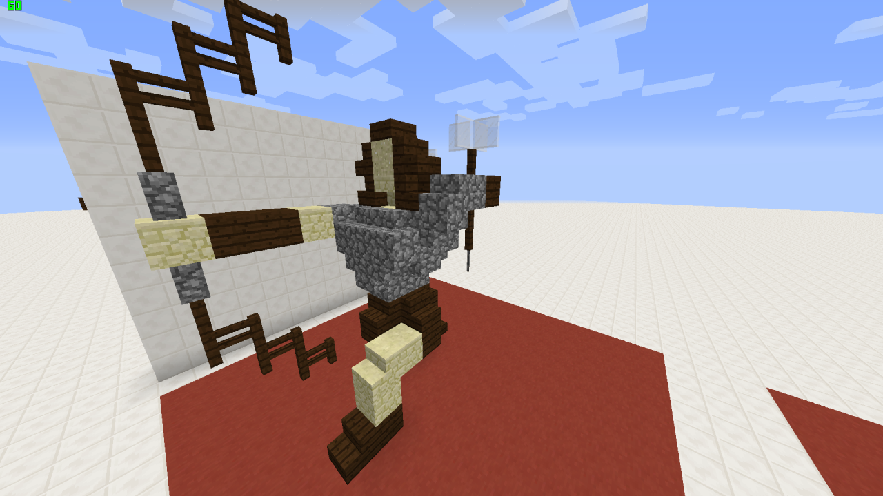 Archer Statue Minecraft Map