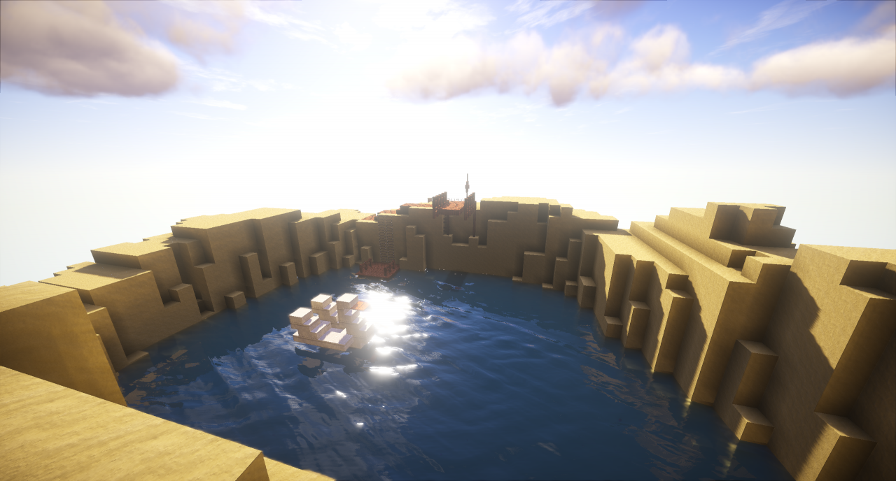 Blended Crete Villa Minecraft Map