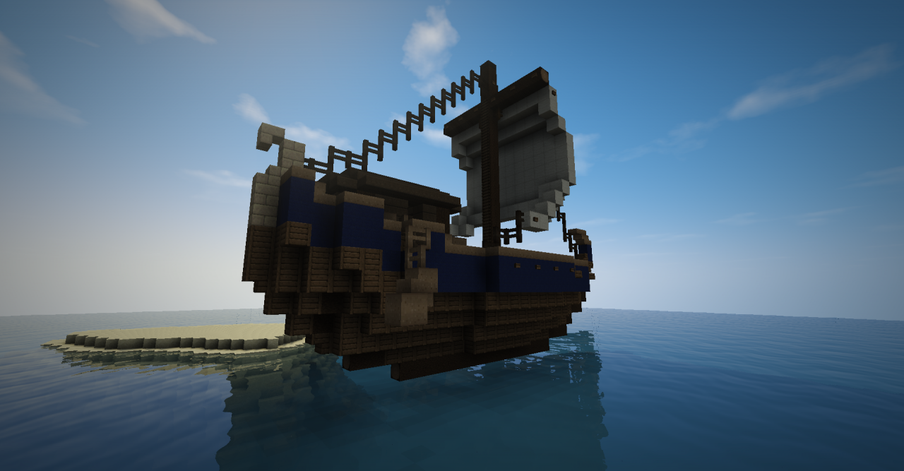 Roman Ship Minecraft