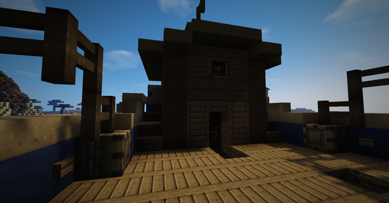 Roman merchant ship Minecraft Map