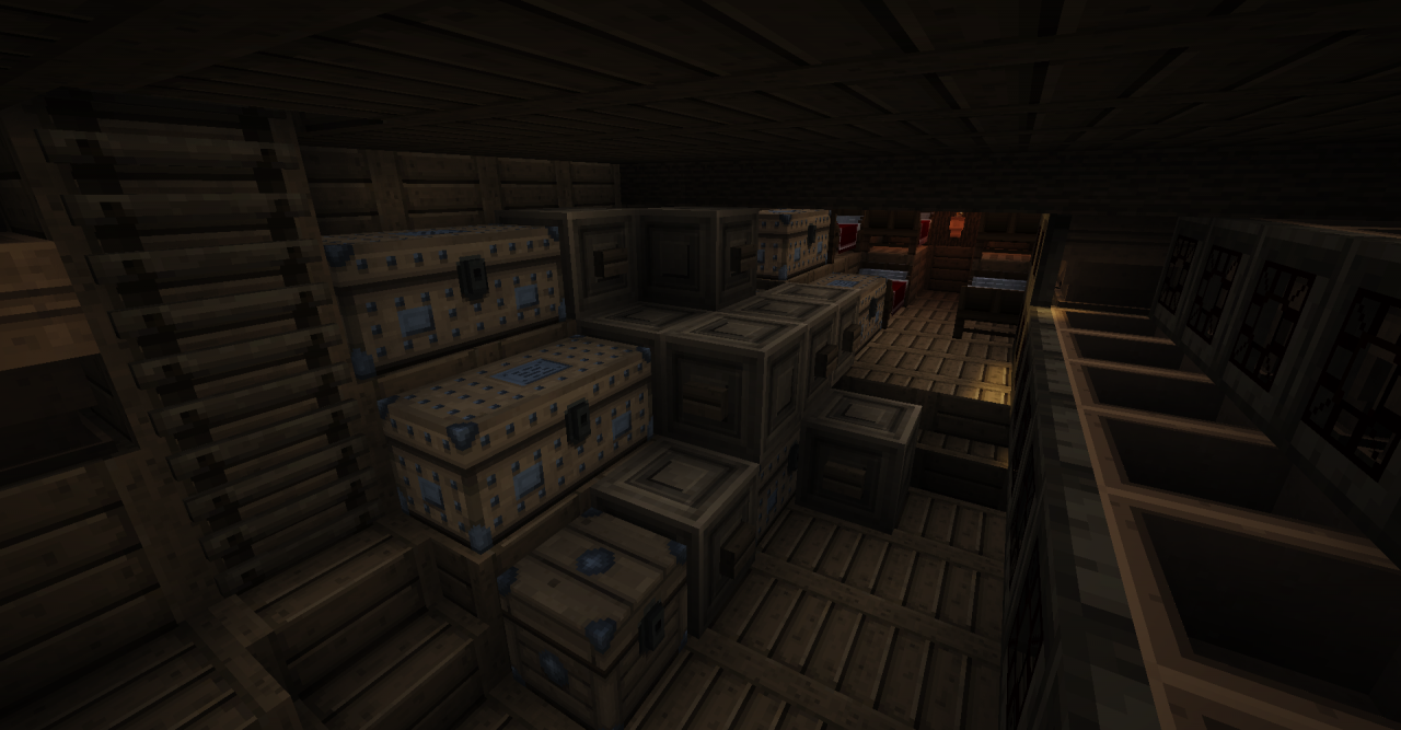 Roman merchant ship Minecraft Map
