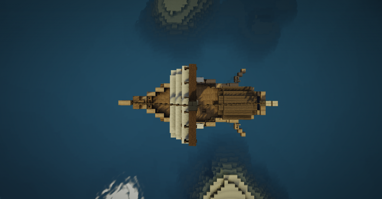 Roman merchant ship Minecraft Map