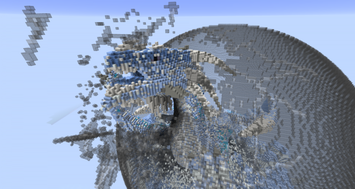 Ice Dragon | Thirst for freedom Minecraft Map