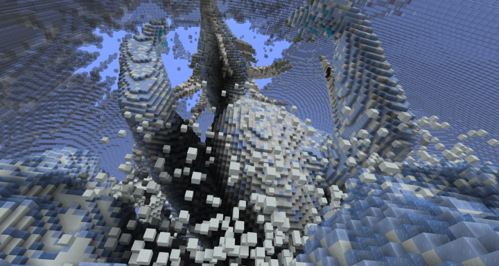 Ice Dragon | Thirst for freedom Minecraft Map