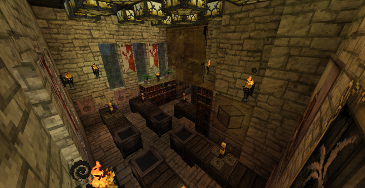 [1.12.2]Medieval University Minecraft Map