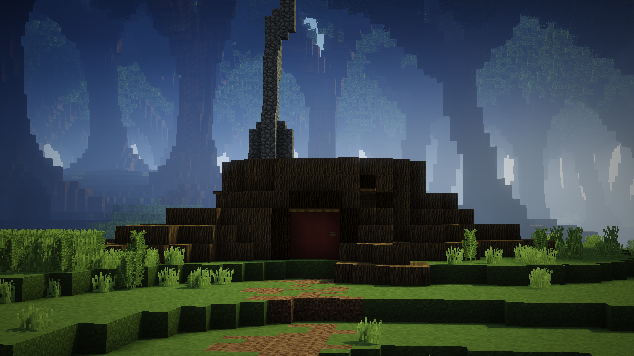 tree stump house !! Minecraft Map