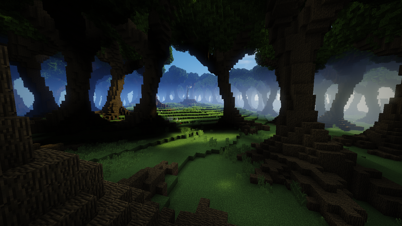 tree stump house !! Minecraft Map