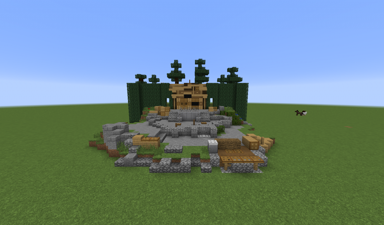 Disneyland Fantasmic Stage! (NO WATER) Minecraft Map