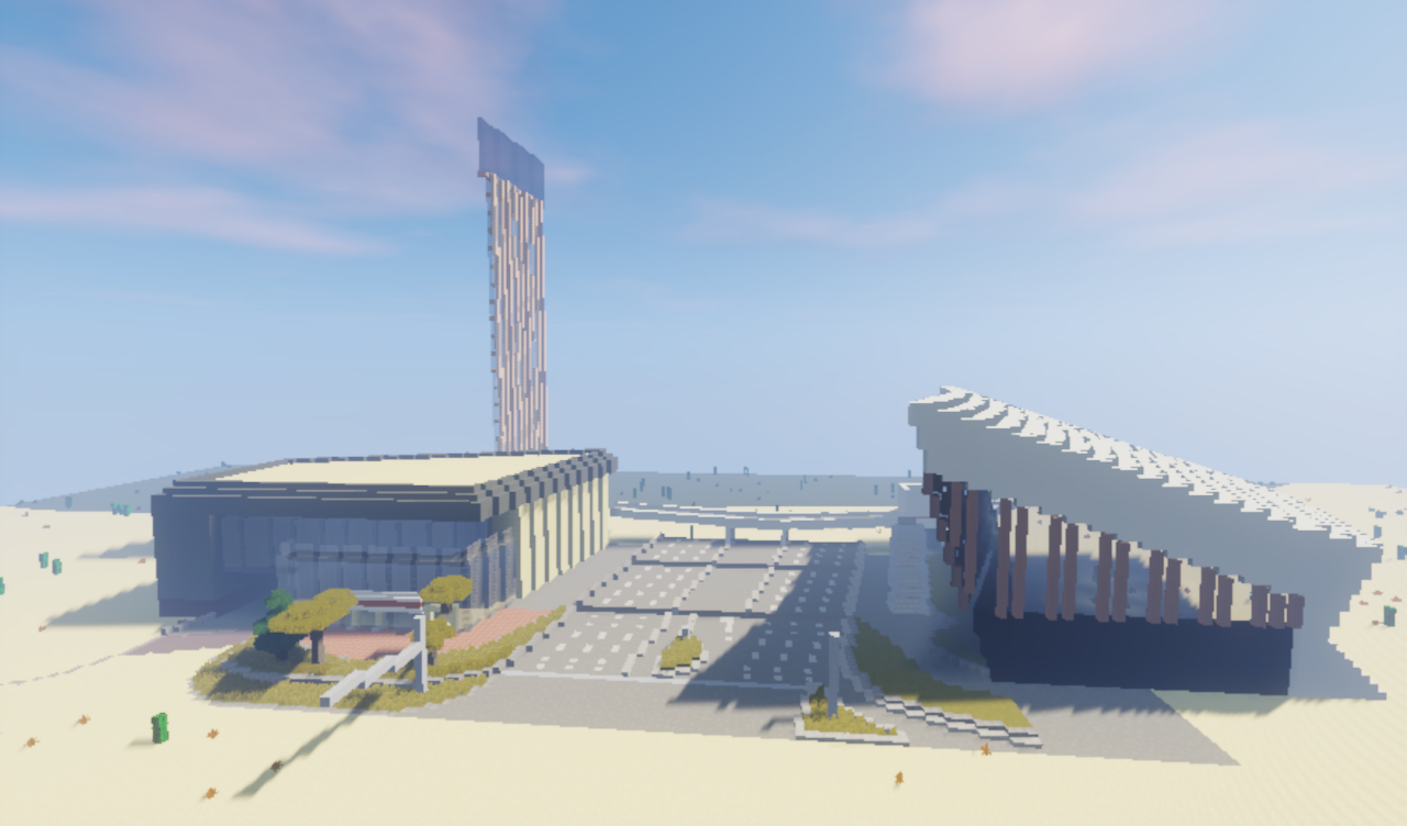 City Build (Hotels/Apartments/City Center) Minecraft Map