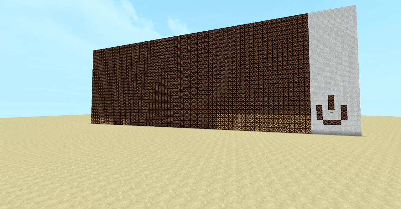 100% redstone computer screen Minecraft Map