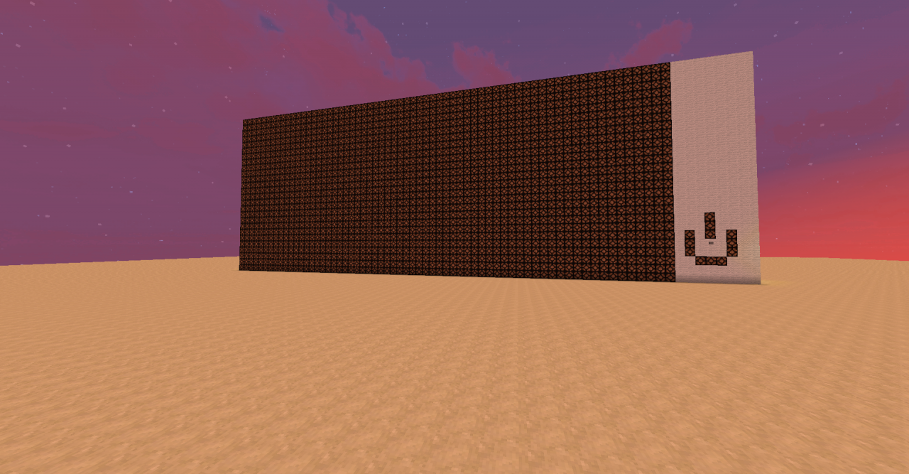 100% redstone computer screen Minecraft Map