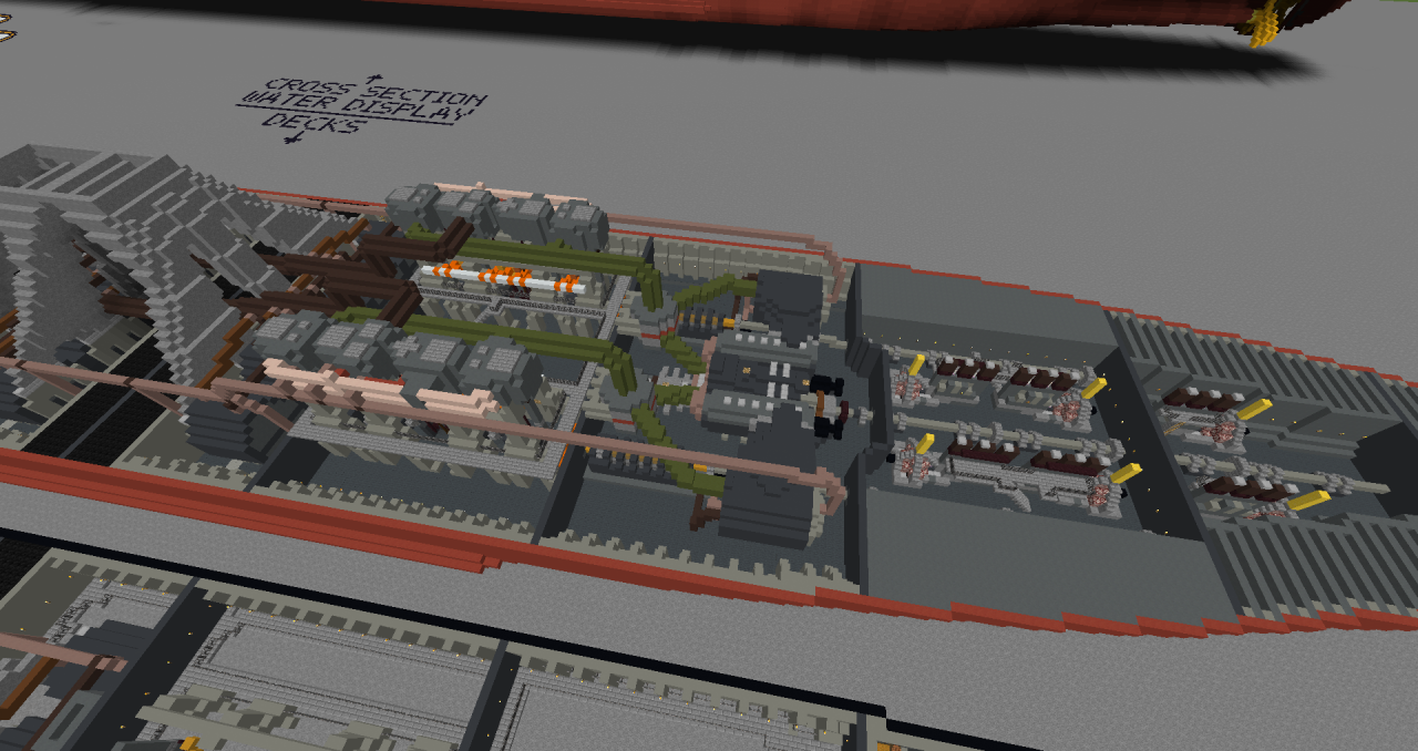 2:1 Scale RMS Titanic (this time with download) Minecraft Map