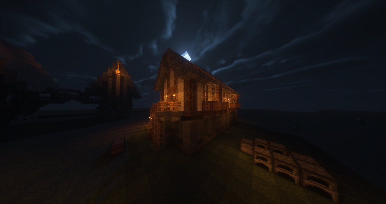 Town (Enchanting House) Minecraft Map