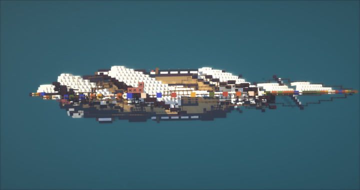 USS Constitution | Shipside Minecraft Map