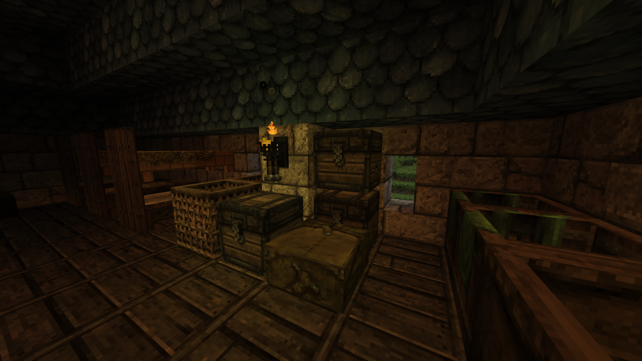 Small Medieval Garrison/Barracks (Realistic) Minecraft Map