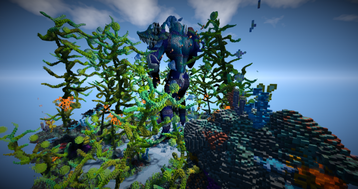 Under the lagoon Minecraft Map