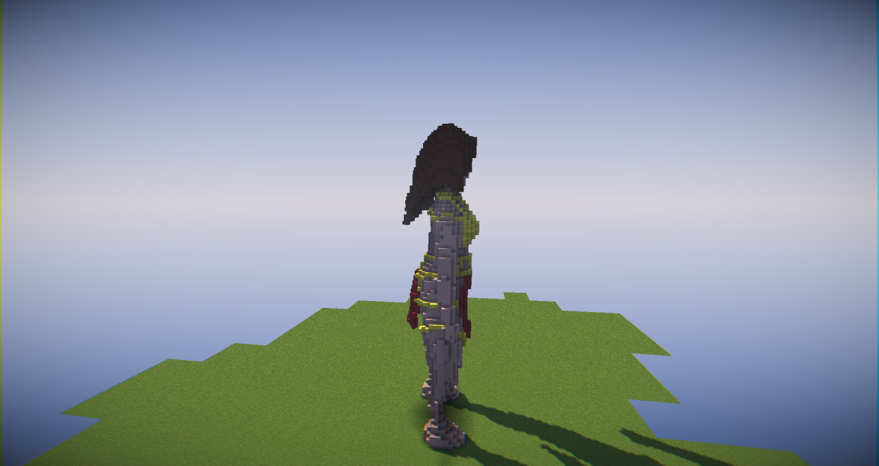 Organic Girl Warrior Minecraft Map