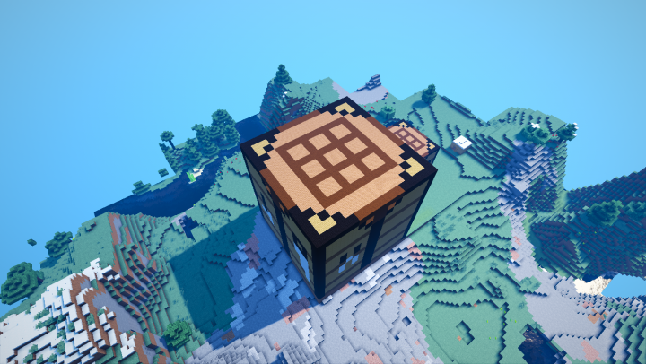 Biggest Crafting Table Minecraft Map