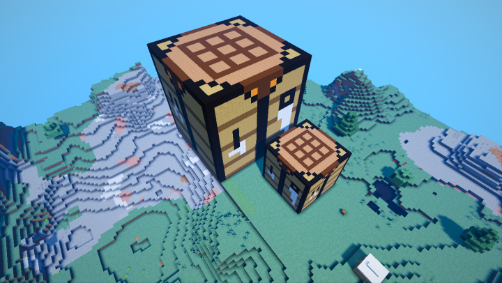 Biggest Crafting Table Minecraft Map