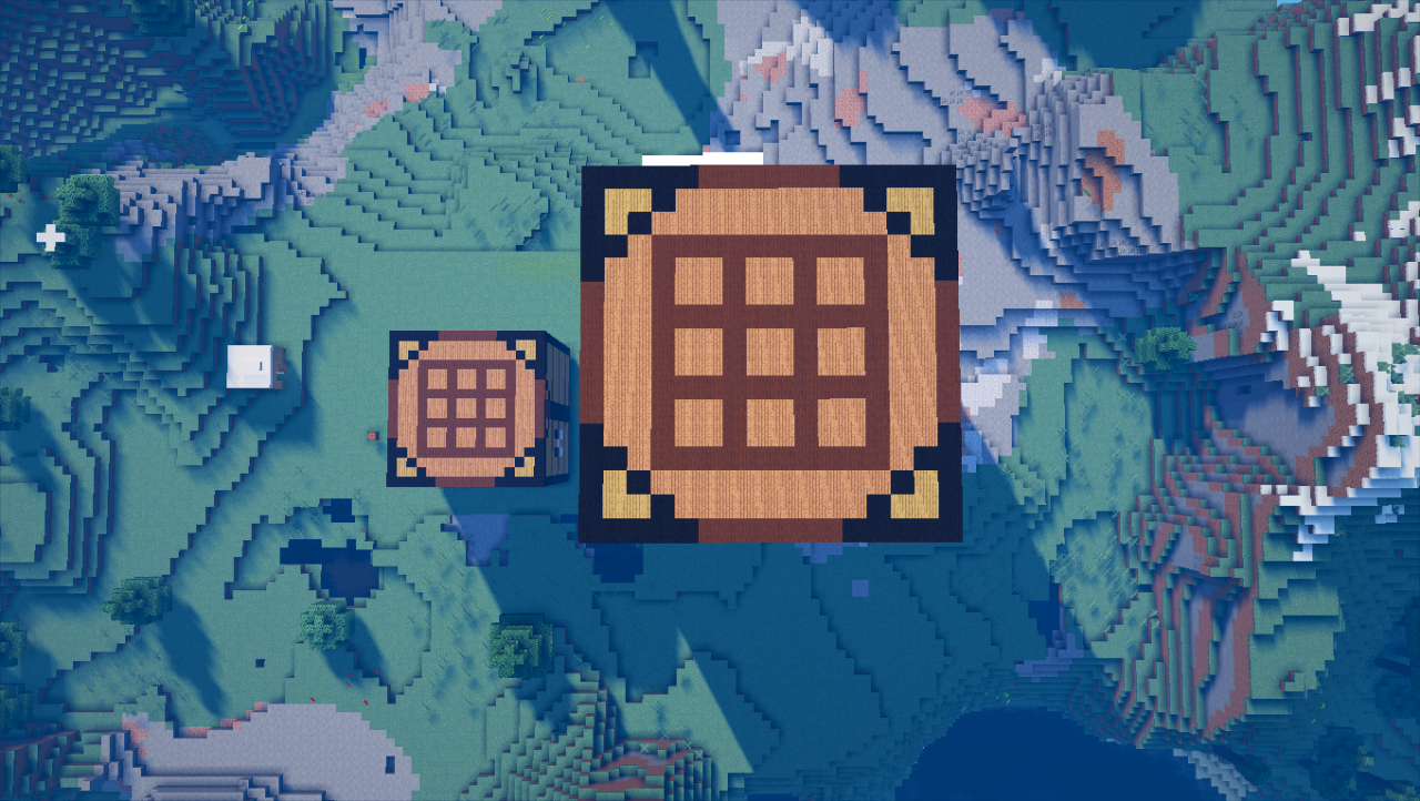 Biggest Crafting Table Minecraft Map