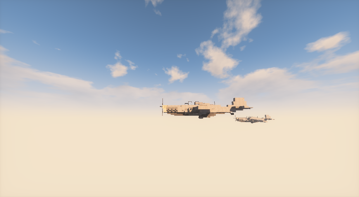 Mustang p-51 Minecraft Map