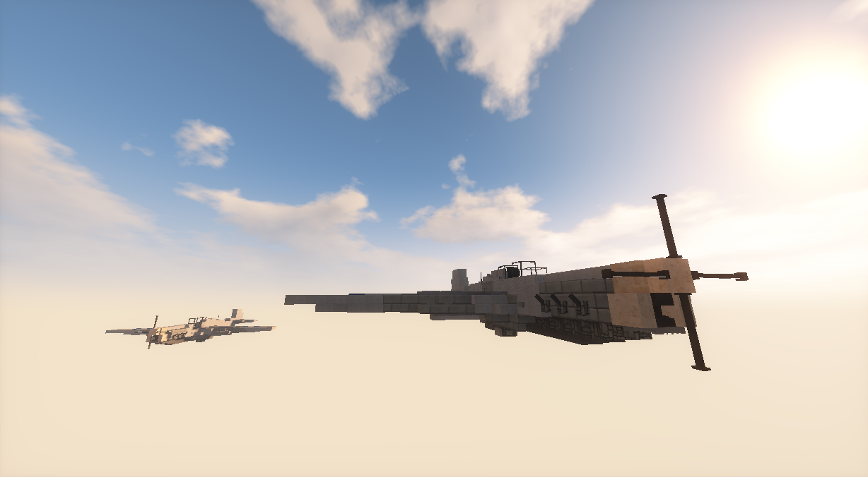 Mustang p-51 Minecraft Map
