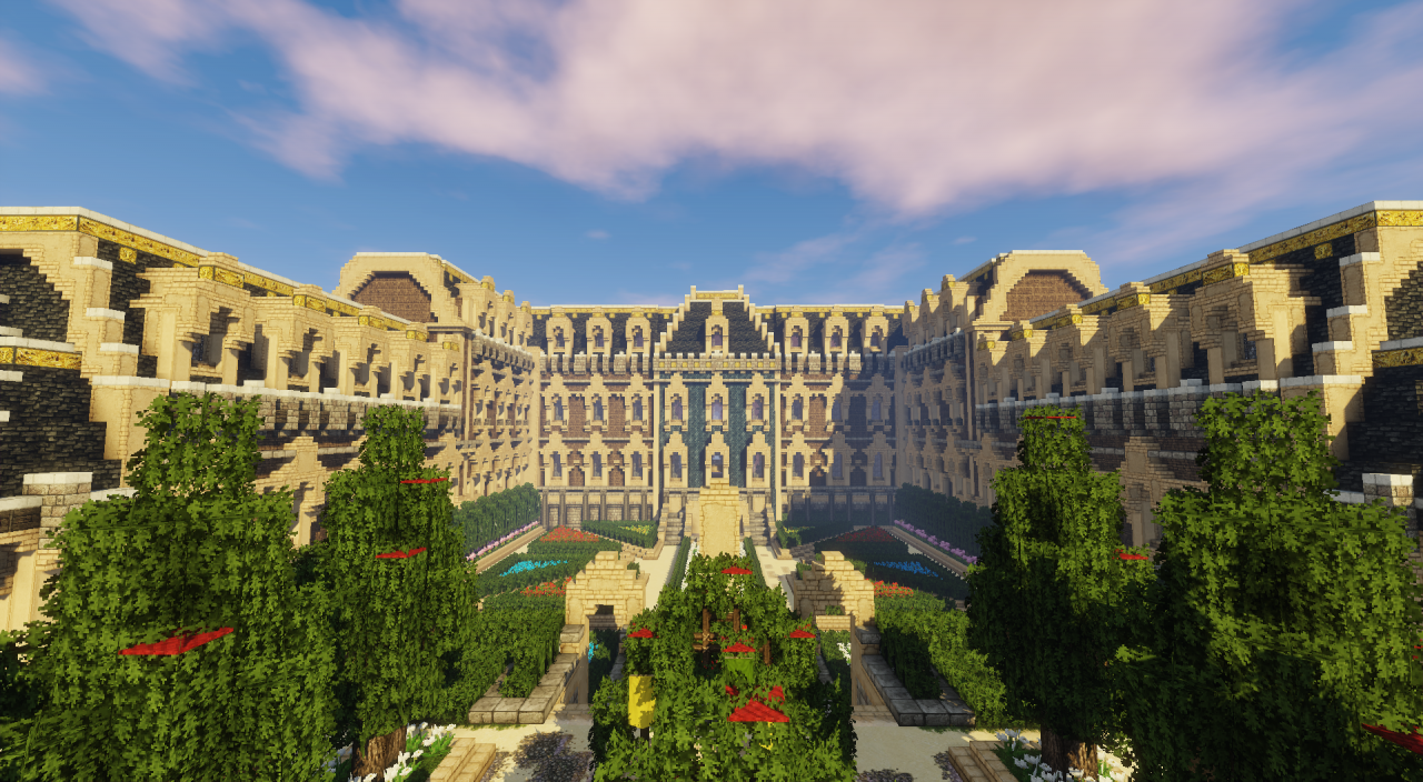 [Minecraft Baroque Palace] [Unfinished project] Minecraft Map