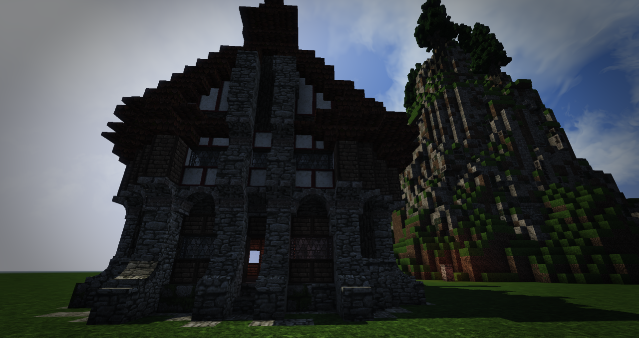 Manoir House Build Minecraft Map