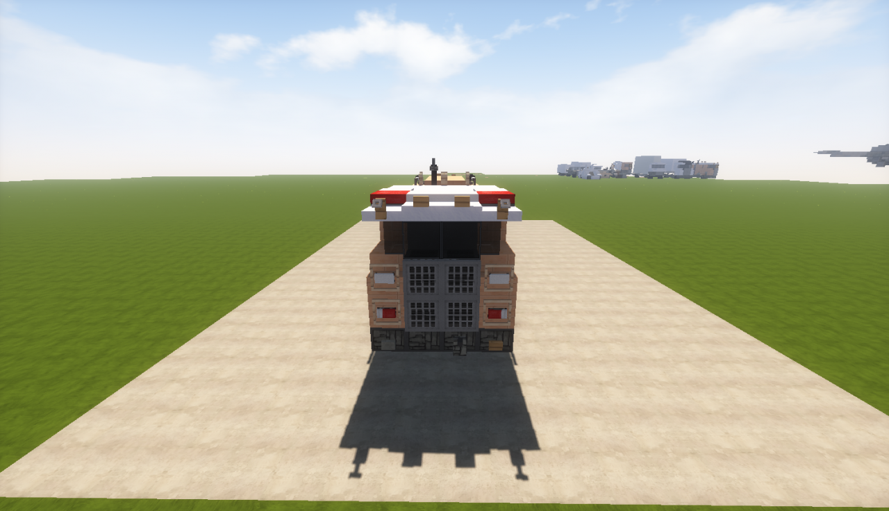 Firetruck Minecraft Map