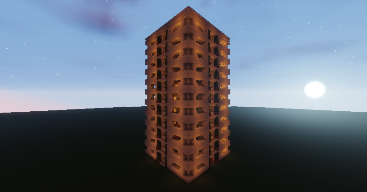 Quartz Apartment Complex Minecraft Map