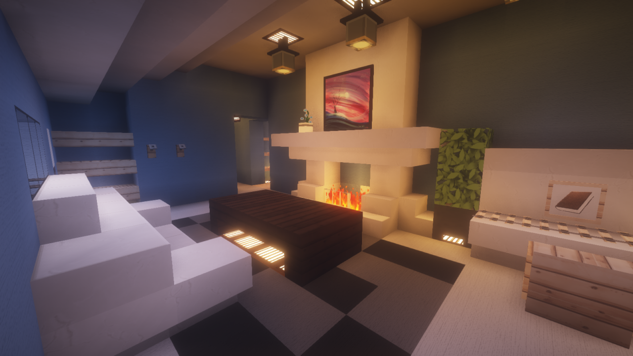 1950s Ranch Style Home Minecraft Map