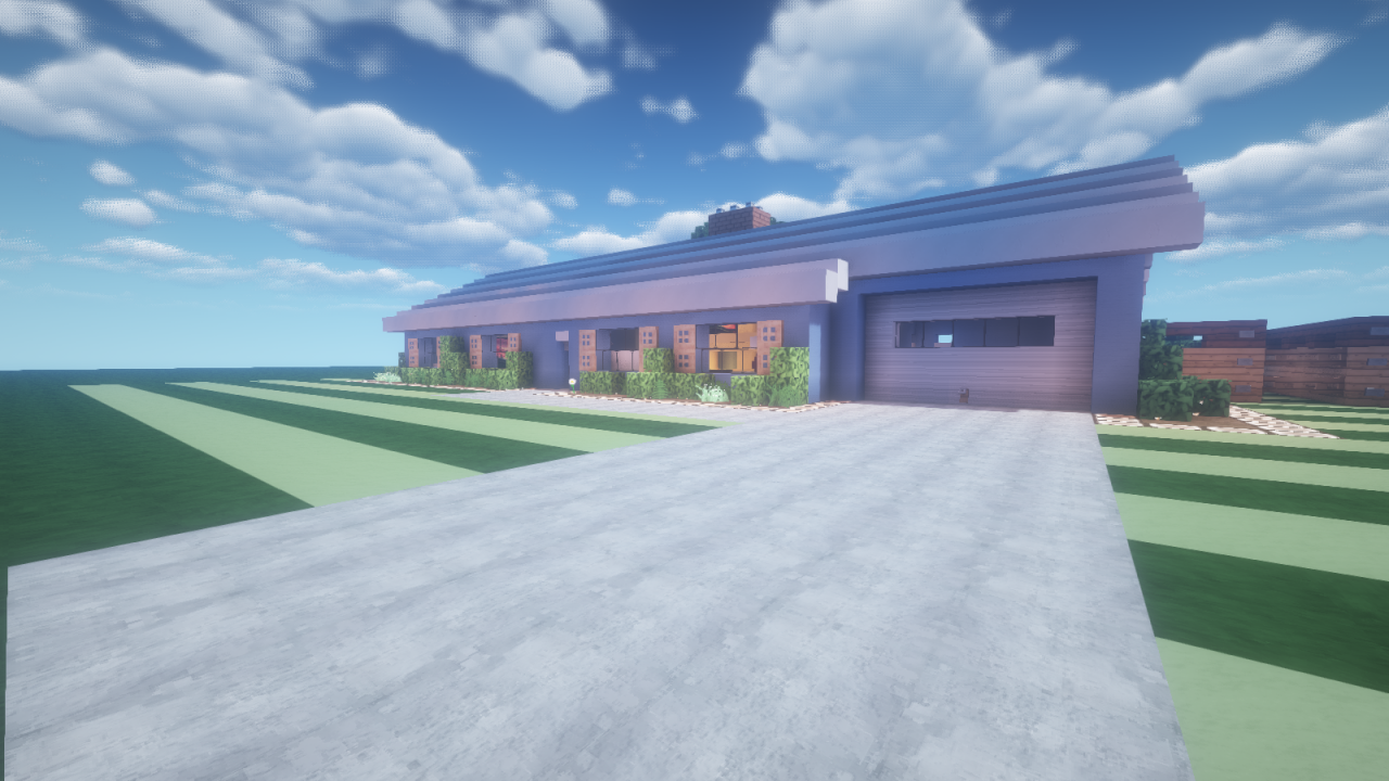 1950s Ranch Style Home Minecraft Map