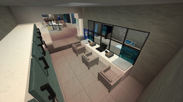 S.T.A.R. Labs com Cidade Minecraft Map