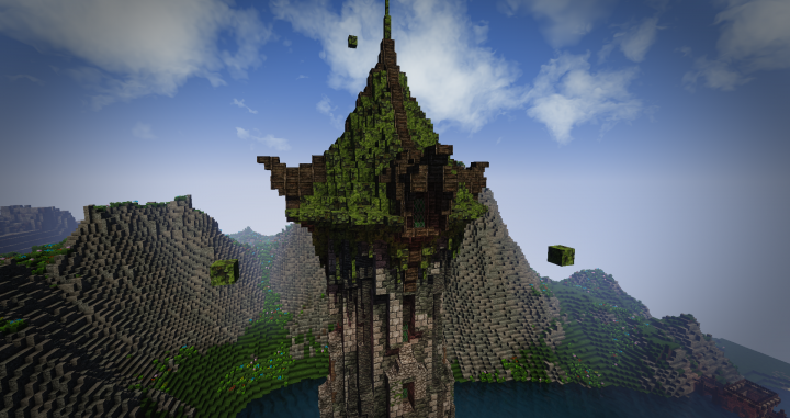 Floating Mage Tower Minecraft Map