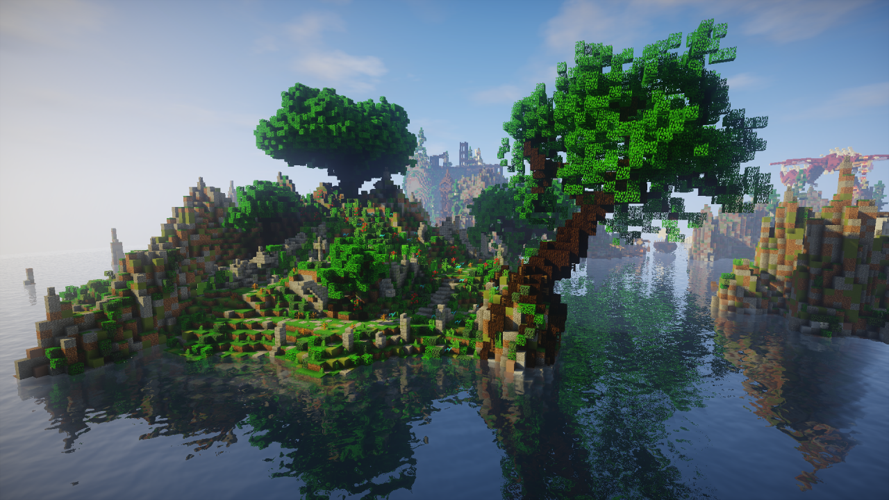 Archipelago of Dragons + TimeLapse Minecraft Map