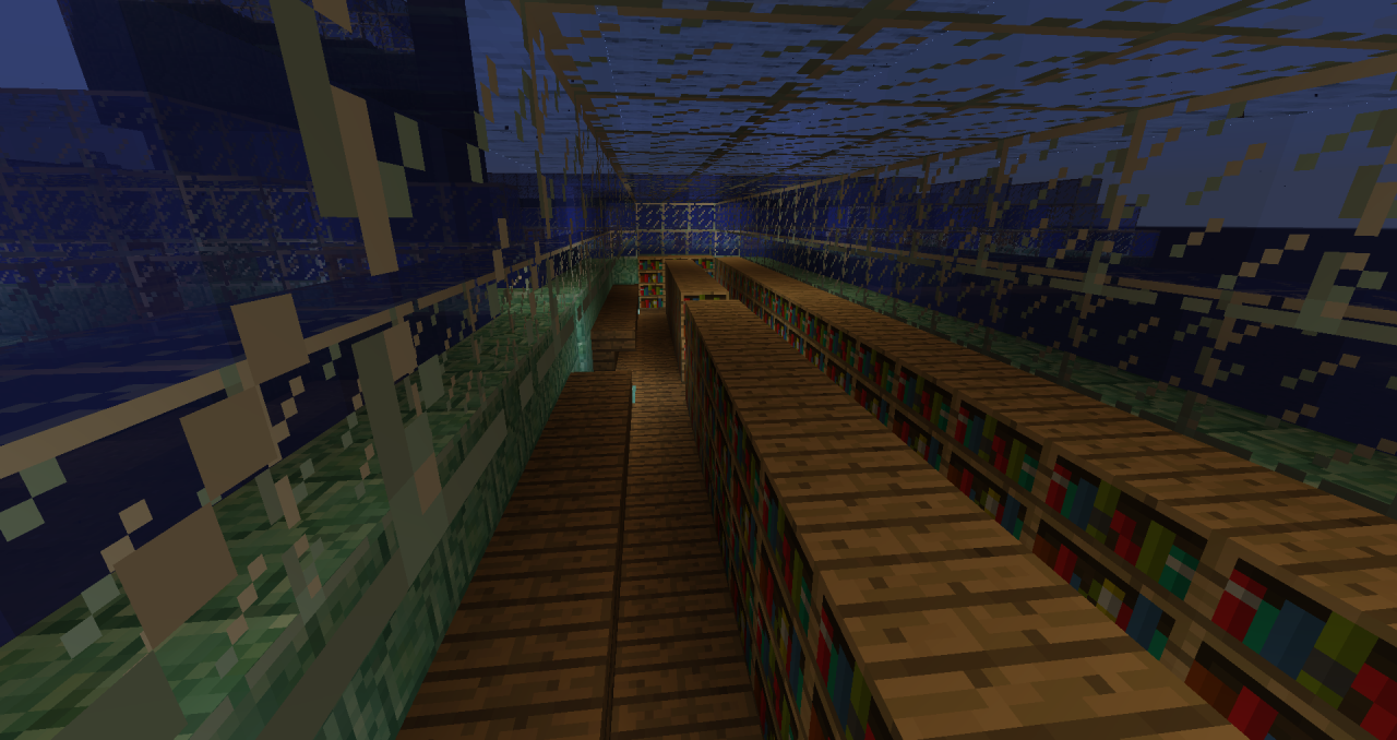 Underwater base Minecraft Map