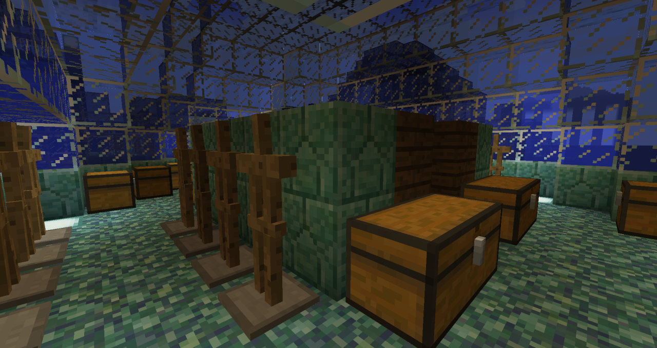 Underwater base Minecraft Map