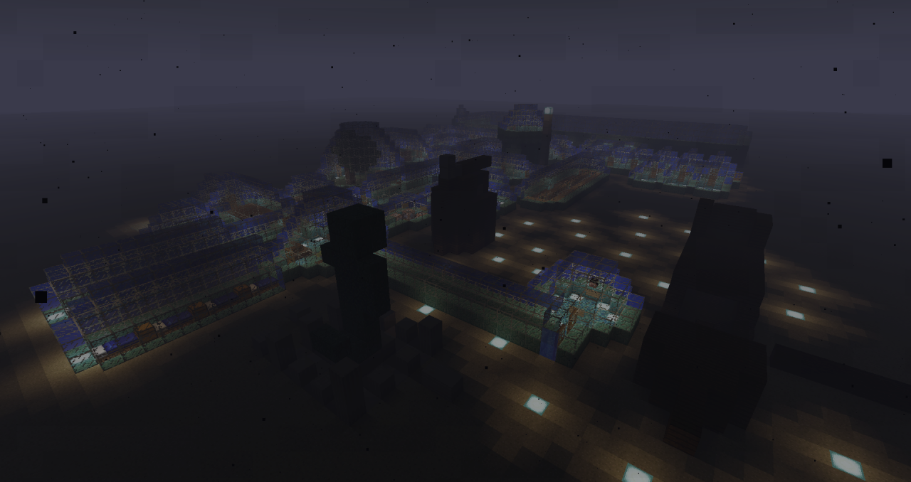 Underwater base Minecraft Map