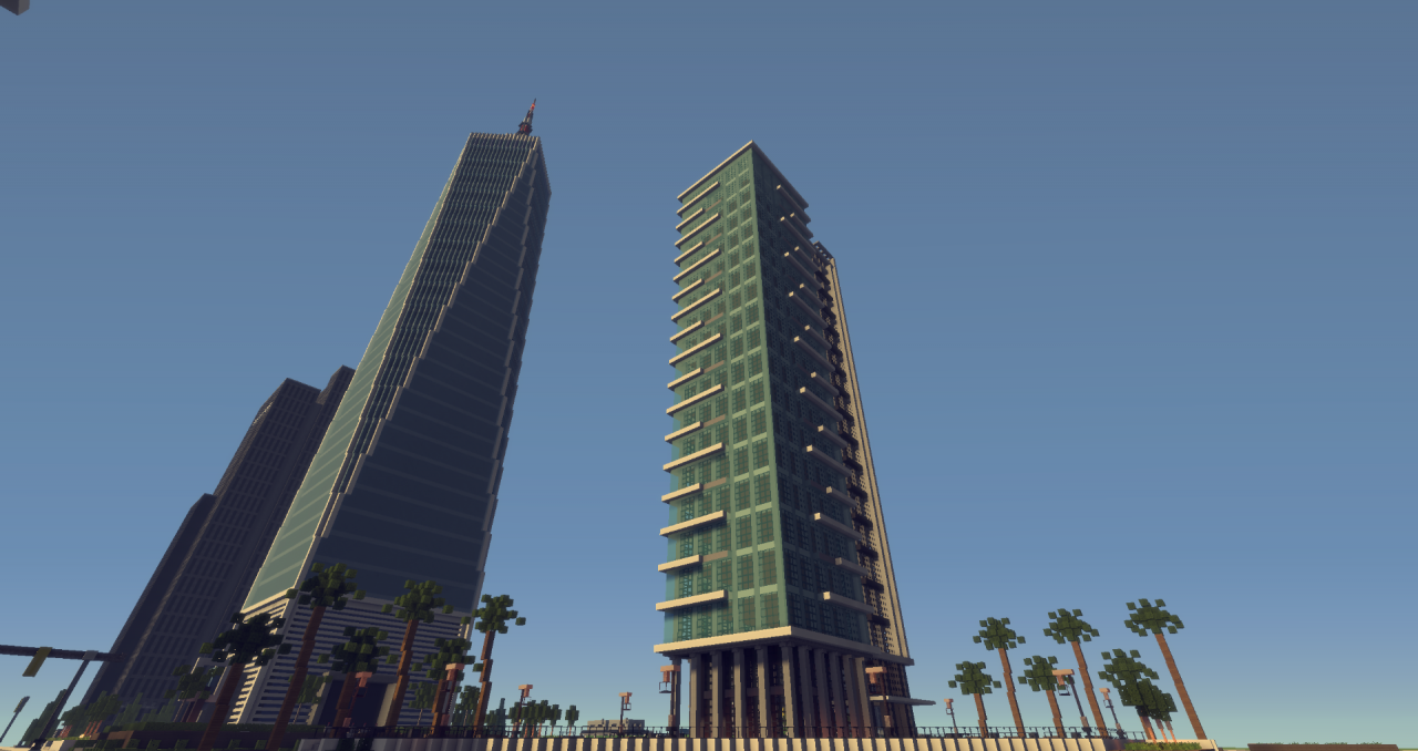 Modern office tower | Minetech Tower Minecraft Map